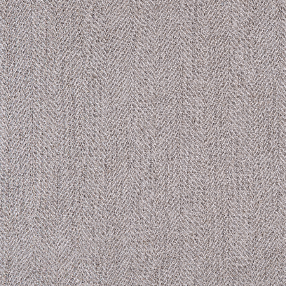 "Rope" Natural Herringbone Weave Linen