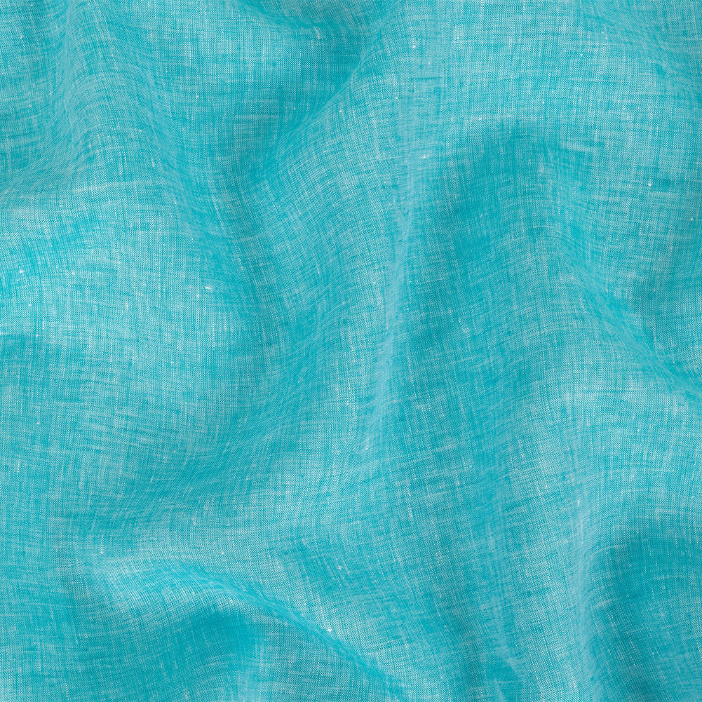 Lightweight Linen Chambray - Heathered Barbados Beach - Minerva Collec