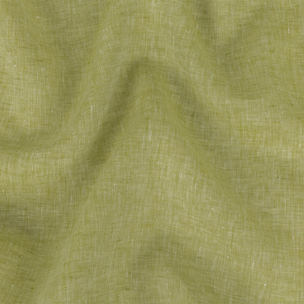 Lightweight Linen Chambray - Heathered Weeping Willow - Minerva Collec