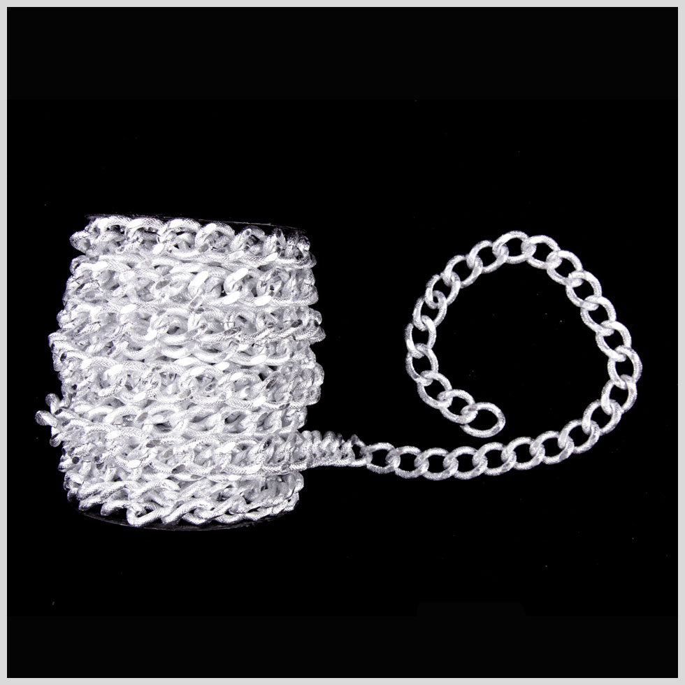 3/4" Silver Aluminum Metal Chain