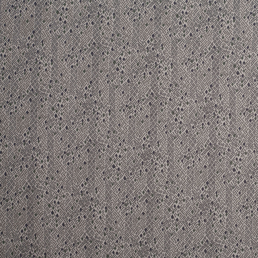 Liberty of London Roderick Green/Gray Cotton Poplin