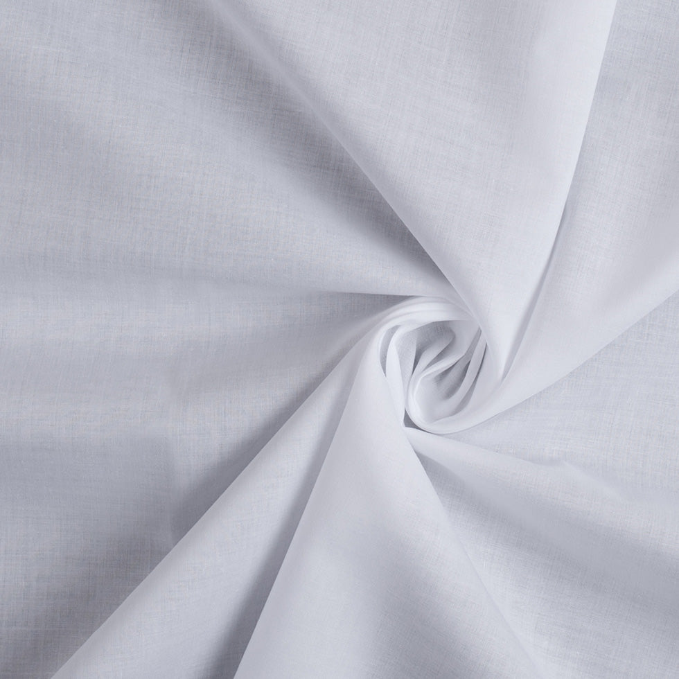 Japanese Pima Cotton Lawn - Cloud White - Georgie Collection
