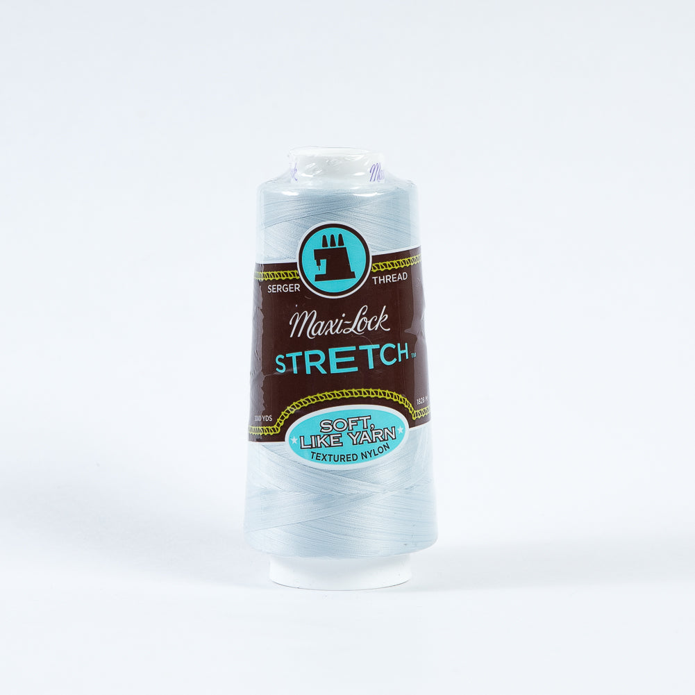 Maxi-Lock Stretch Serger Thread 2000yds - Blue Mist