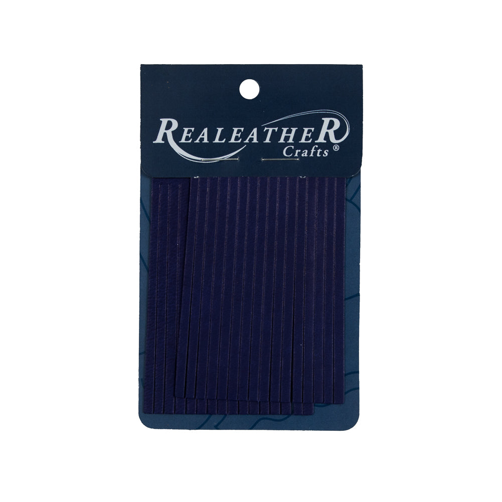 Realeather Purple Deerskin Fringe Trim