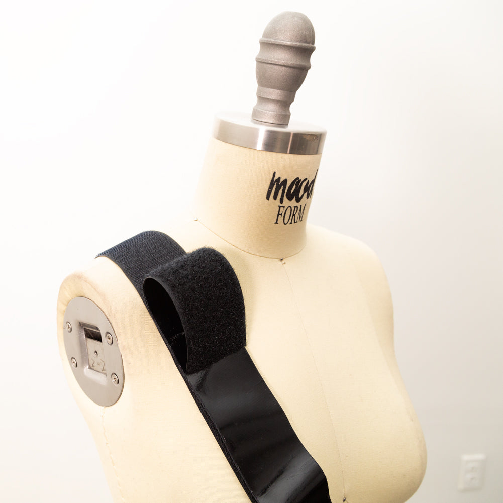 Black Sticky Back VELCRO® Brand Fastener - 2"