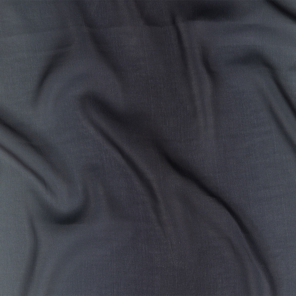 Milly White to Black Ombre Polyester Georgette