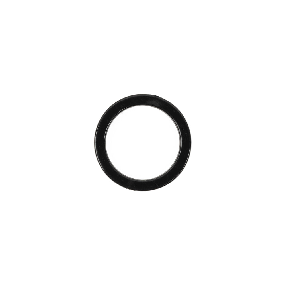 Jet Black Plastic O-Ring for 5/16" Strap - Set of 4