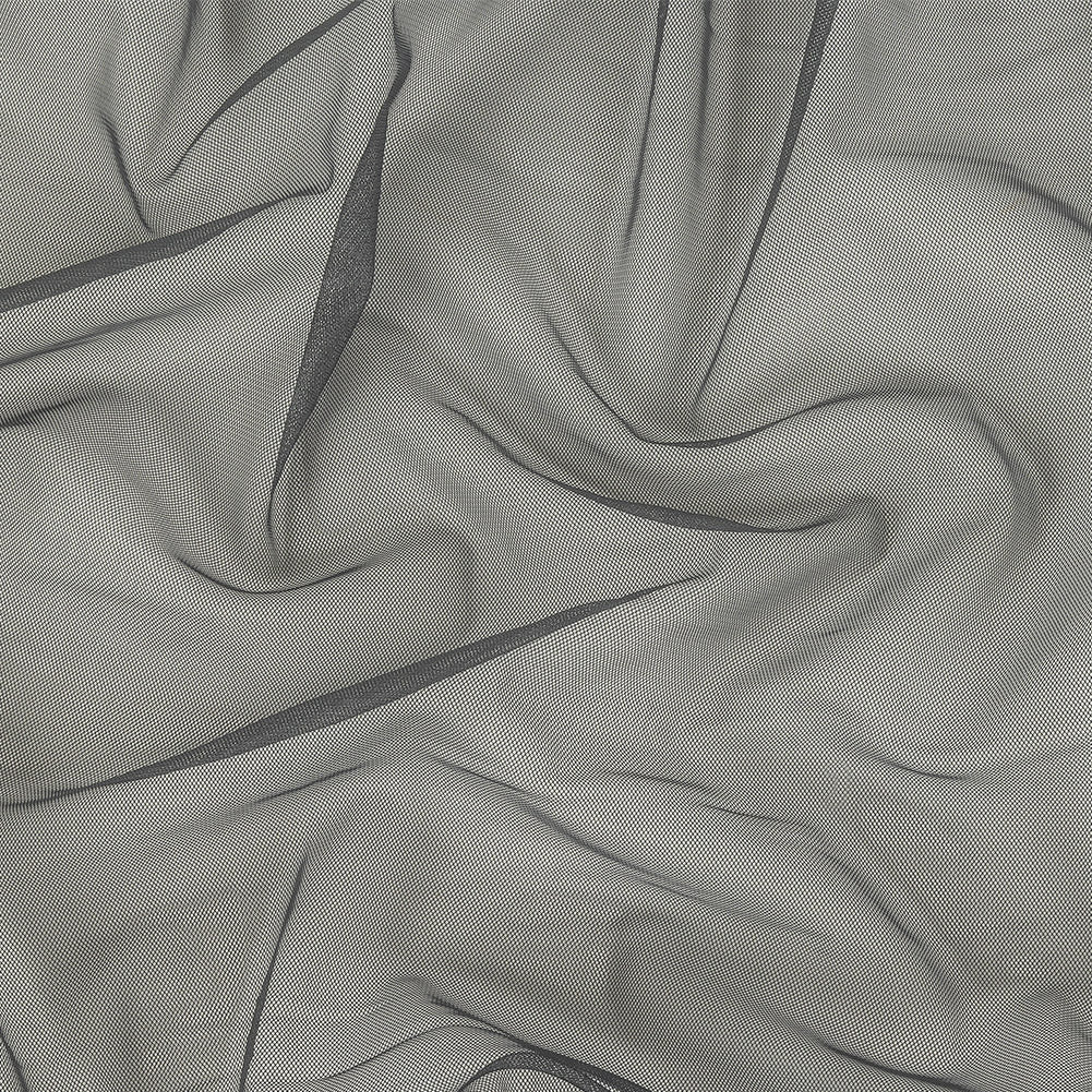 Slate Polyester Stretch Mesh
