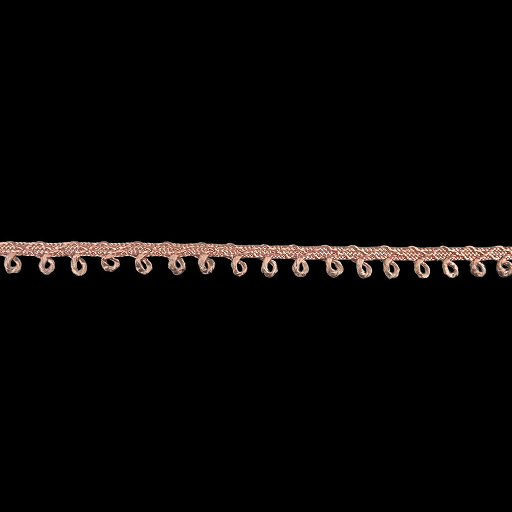 Chintz Rose Picot Edged Cotton Blend Braided Trim - 0.1875"