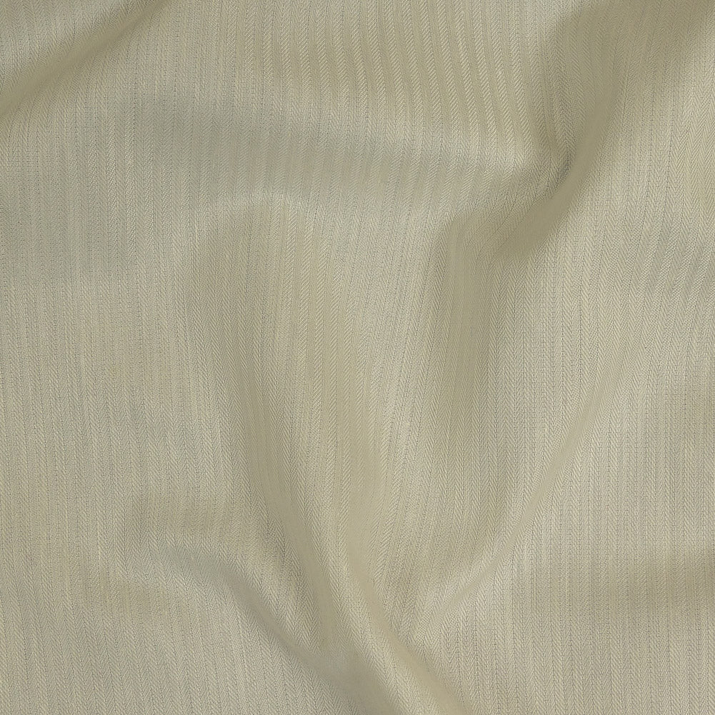 Papyrus Tonal Stripes Polyester and Cotton Herringbone Twill Pocketing