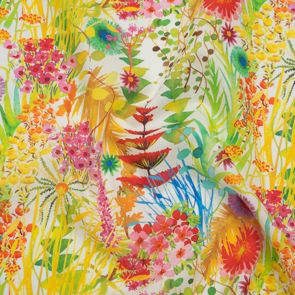 Liberty Fabrics Tana Lawn® - Tresco Multi Bright - Red, Green and Yell