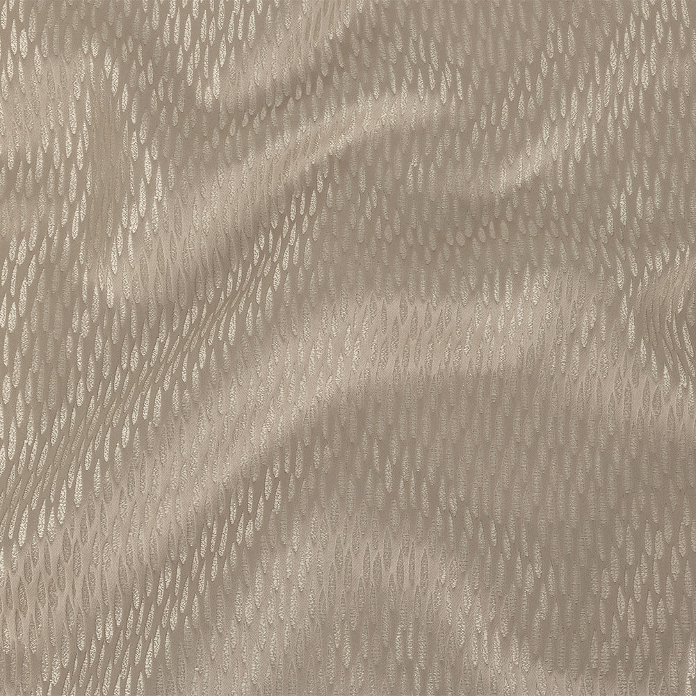 Luminous Drapery Jacquard - Linen Raindrops - British Imported