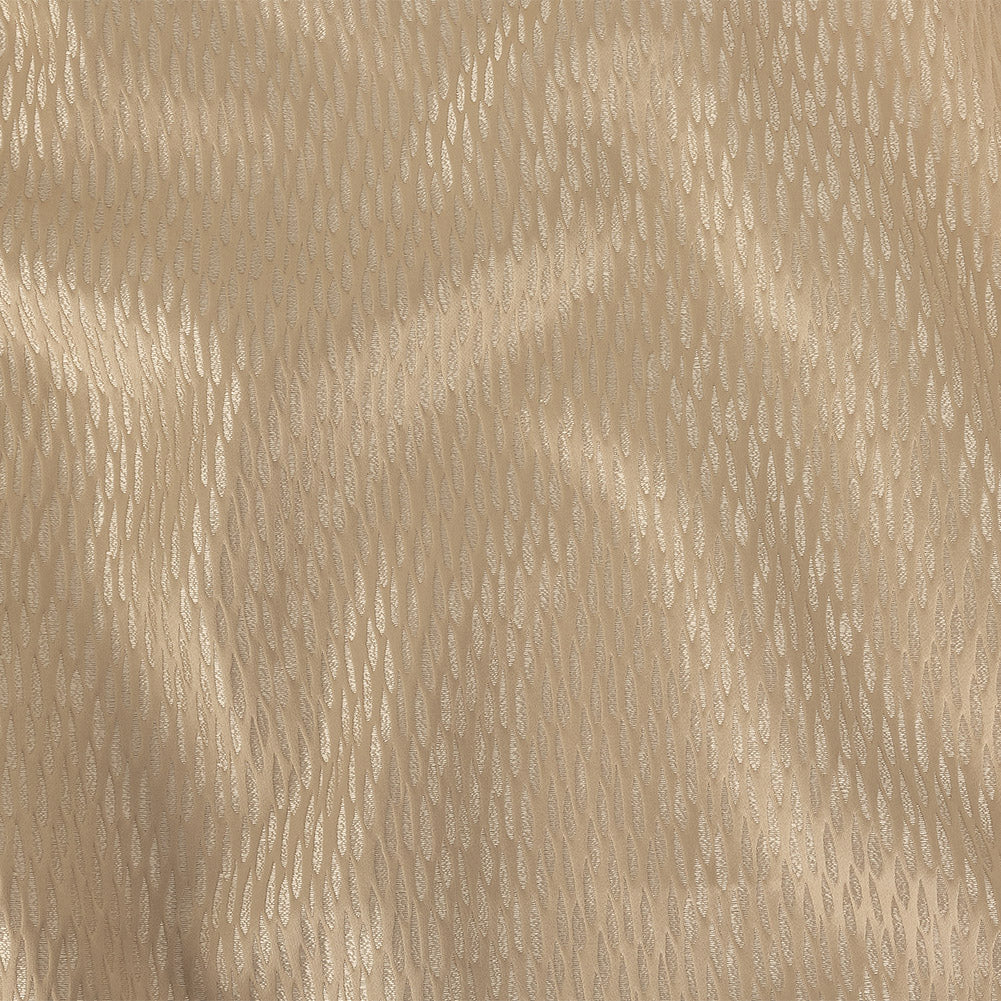 Luminous Drapery Jacquard - Wheat Raindrops - British Imported