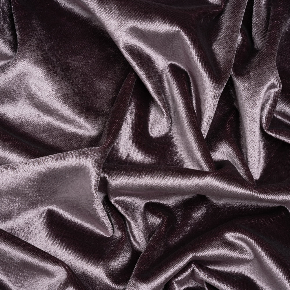 Textured Upholstery Velvet - Lilac - Ainslie Collection