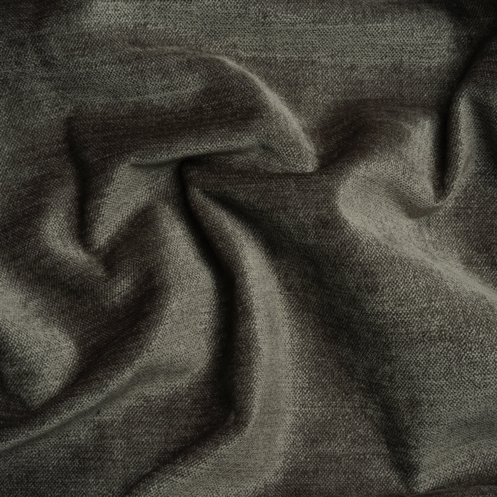 Upholstery Chenille with Latex Backing - Blue Steel - Tonnet Collectio