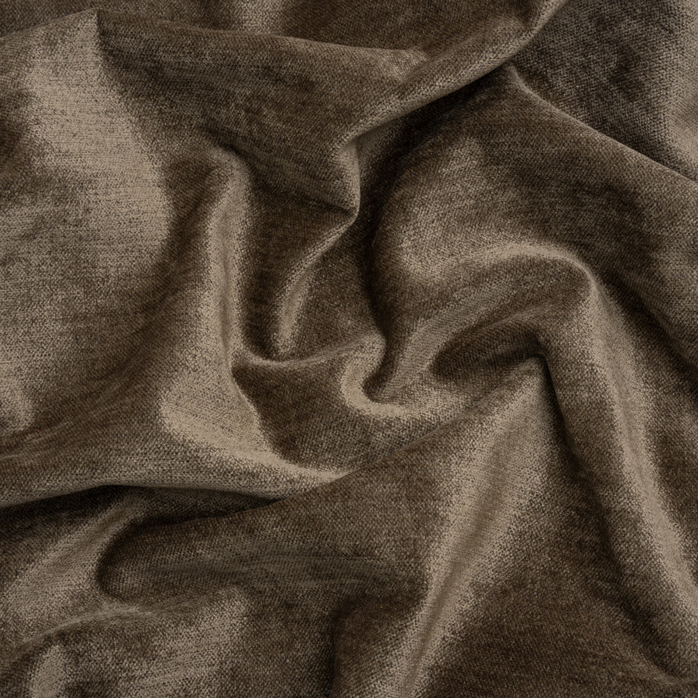 Upholstery Chenille with Latex Backing - Quartz - Tonnet Collection