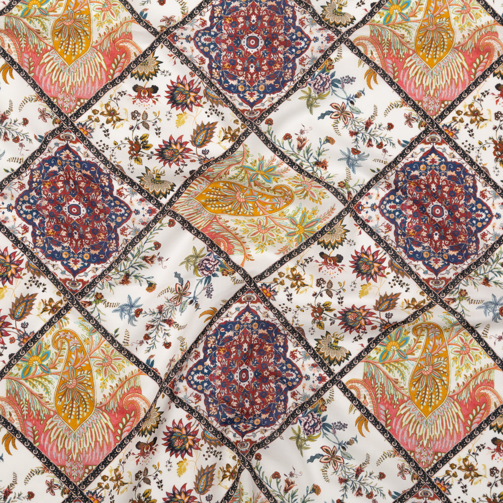 Cotton Voile - Floral Patchwork - Ardent Love Print - Mood Exclusive K
